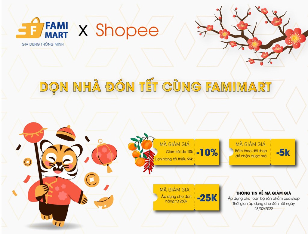 Gia dụng thông minh - Famimart, Cửa hàng trực tuyến | Shopee Việt Nam