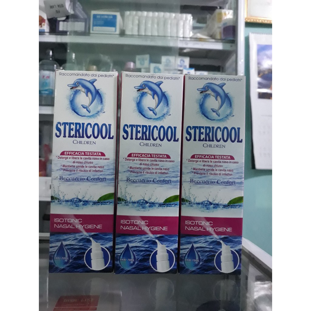 Xịt mũi nước biển sâu STERICOOL phun sương | Shopee Việt Nam