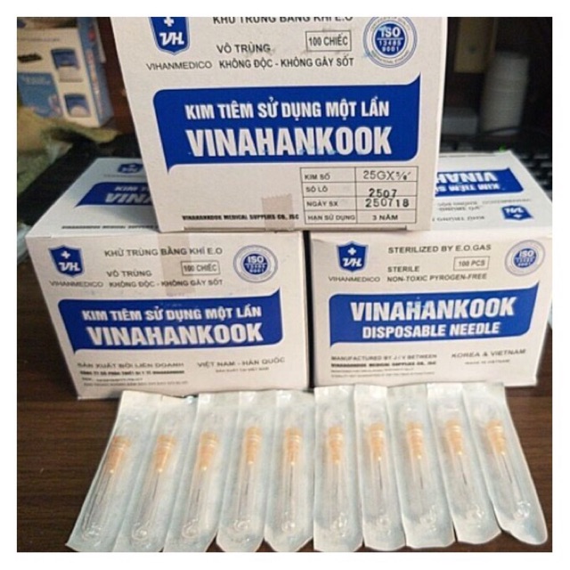 Đầu kim tiêm 18G,20G, 23G,25G,26G,...hộp 100 kim | Shopee Việt Nam
