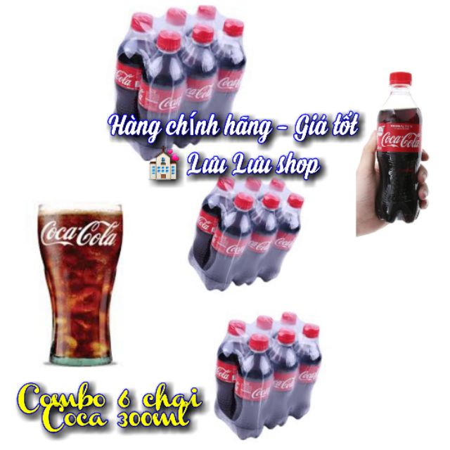 Combo 6 chai Coca 300ml | Shopee Việt Nam