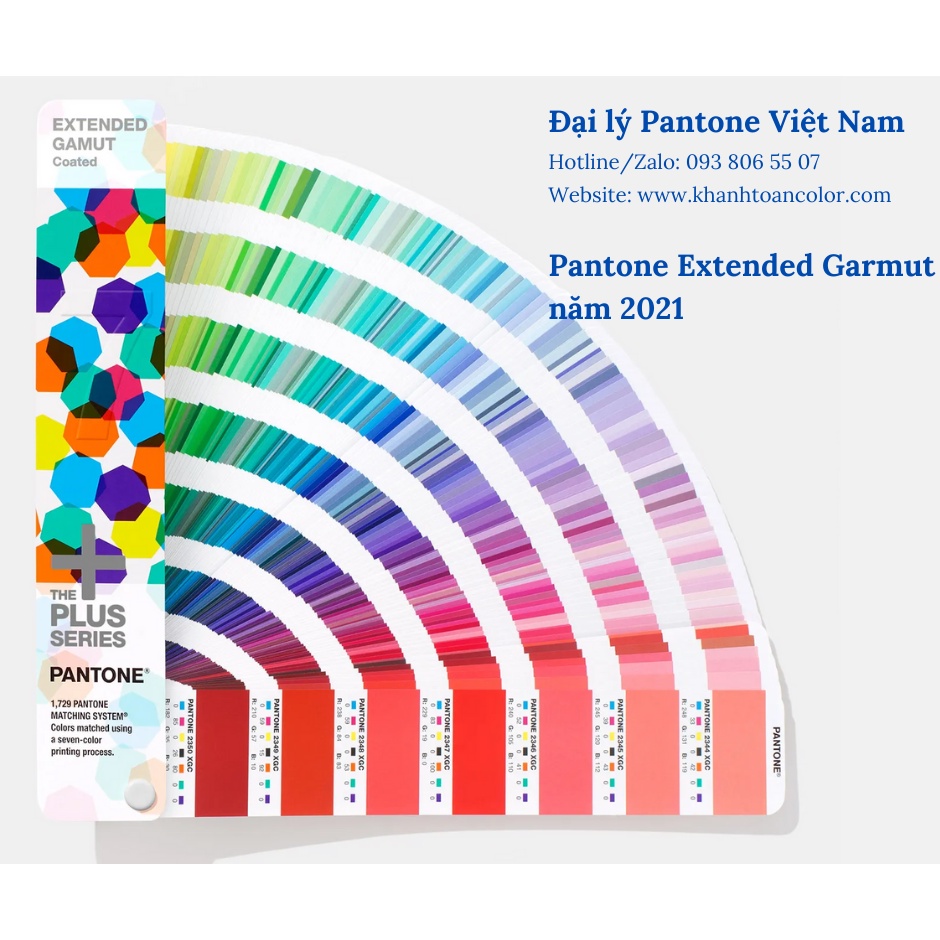 (PANTONE USA) Bảng màu Pantone C Extended Garmut GG7000 năm 2022 - 1729 ...
