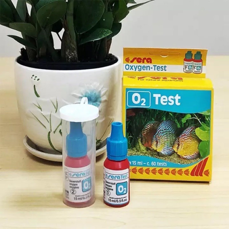 Mua TEST OXY O2 SERA ĐỨC - DUNG DỊCH KIỂM TRA NỒNG ĐỘ OXI CHO HỒ CÁ TÉP ...