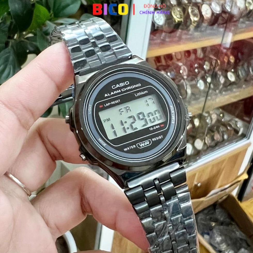 Đồng hồ CASIO Nam chính hãng Nhật Bản, đồng hồ nam điện tử dây kim loại ...