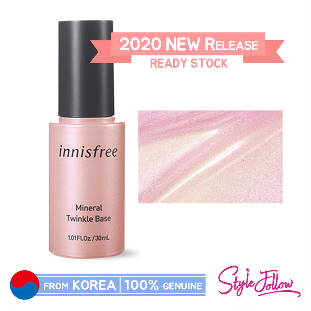 [INNISFREE] Mineral Twinkle Base 30ml | Shopee Việt Nam