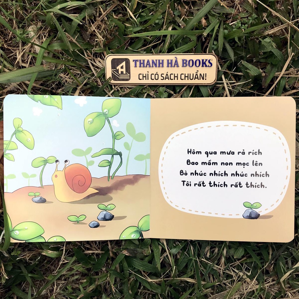Mua Sách - Xa xa ngoài kia - Chú Ốc Sên nhỏ - Sách bìa cứng cho bé 0 ...