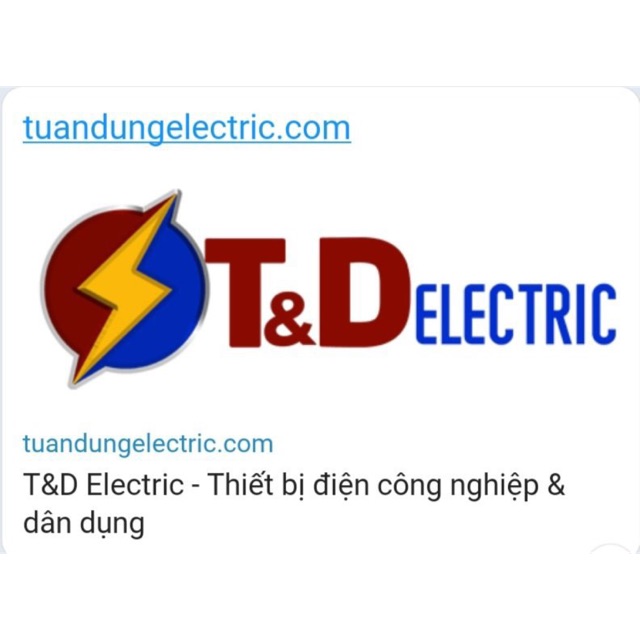 T&D Electric - Thiết bị điện, Cửa hàng trực tuyến | Shopee Việt Nam