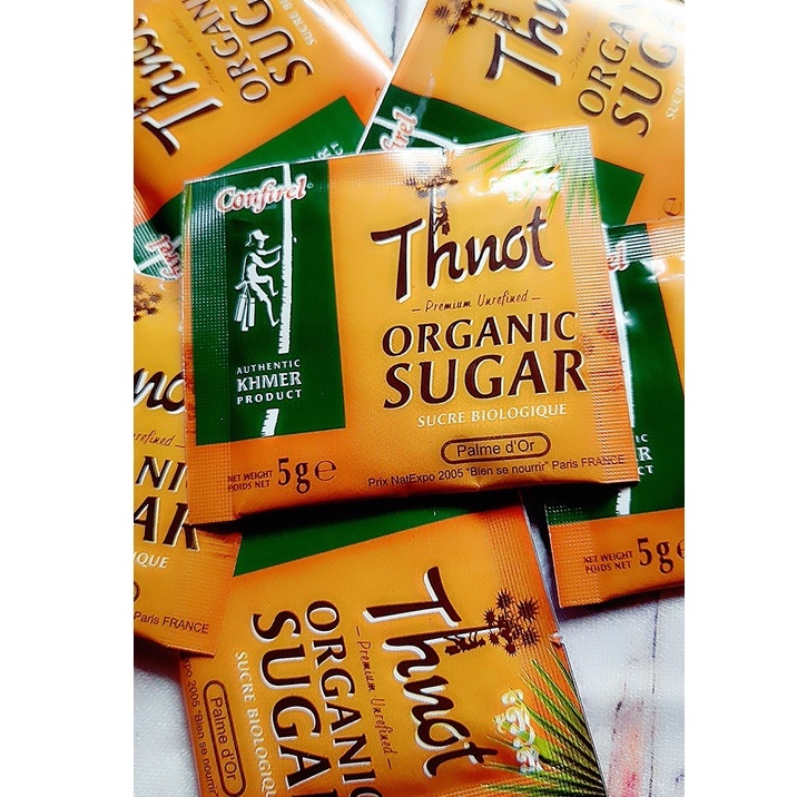 Đường thốt nốt hữu cơ Thnot Campuchia 5gr ( Promotion TRI ÂN ) | Shopee ...