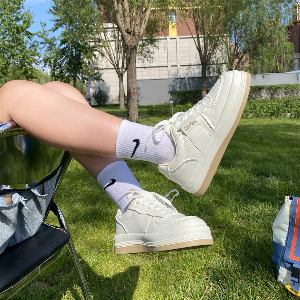 Mua Giày thể thao nữ thấp cổ màu trắng, Giày sneaker nữ Urysn mẫu mới ...