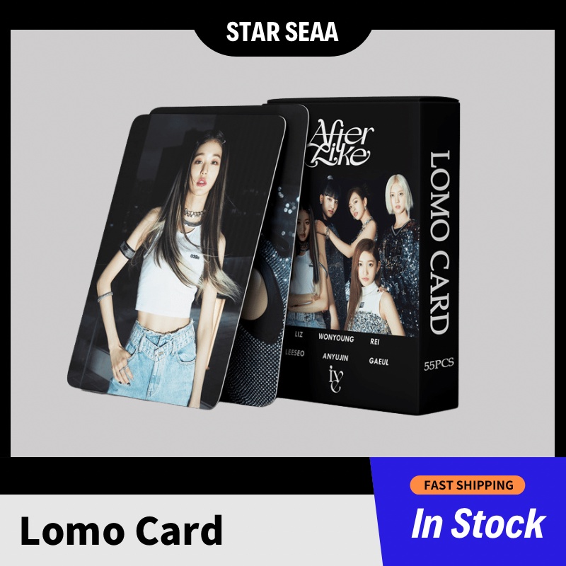 Mua 【IVE】Lomo Card IVE Photocards After Like Album Ảnh Nhóm Nhạc Anyu ...