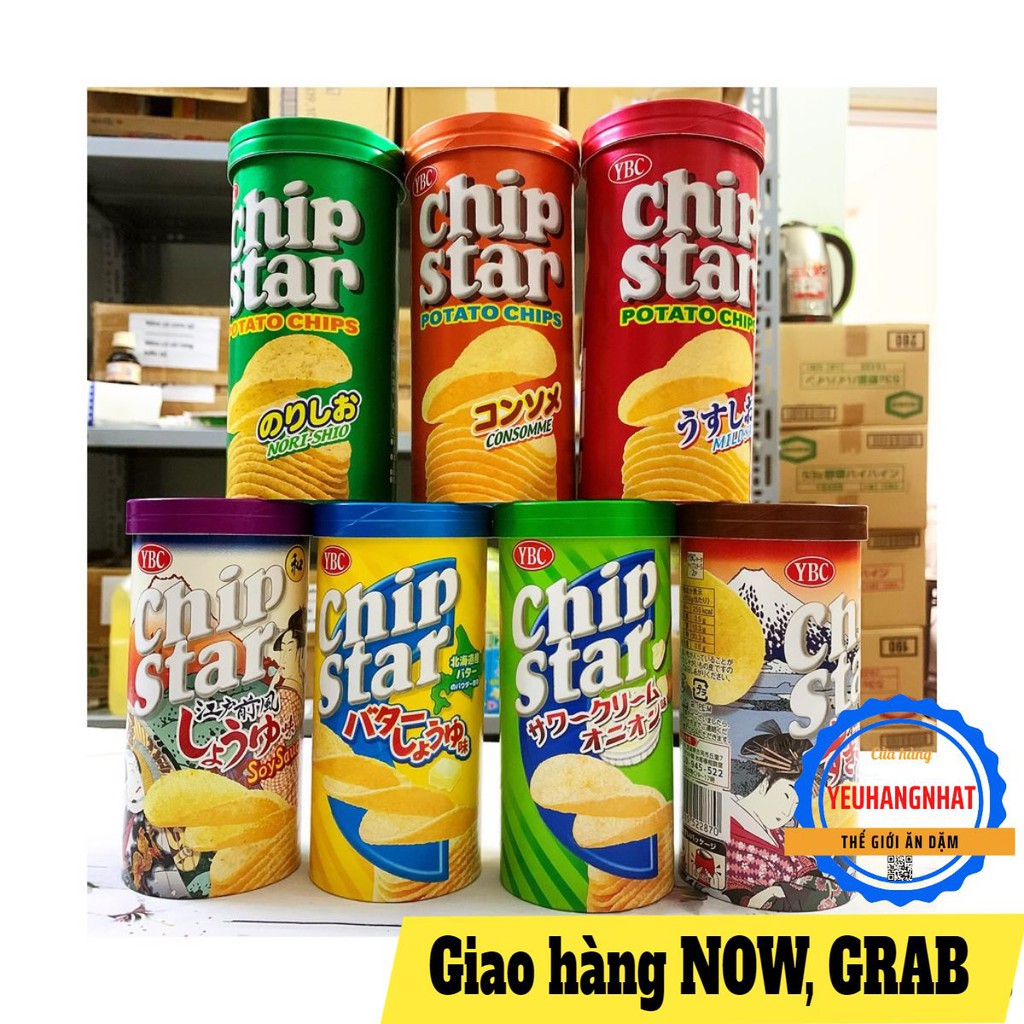 [Mã FMCG8 giảm 8% đơn 500K] Snack khoai tây ChipStar - Nhật Bản | Shopee Việt Nam