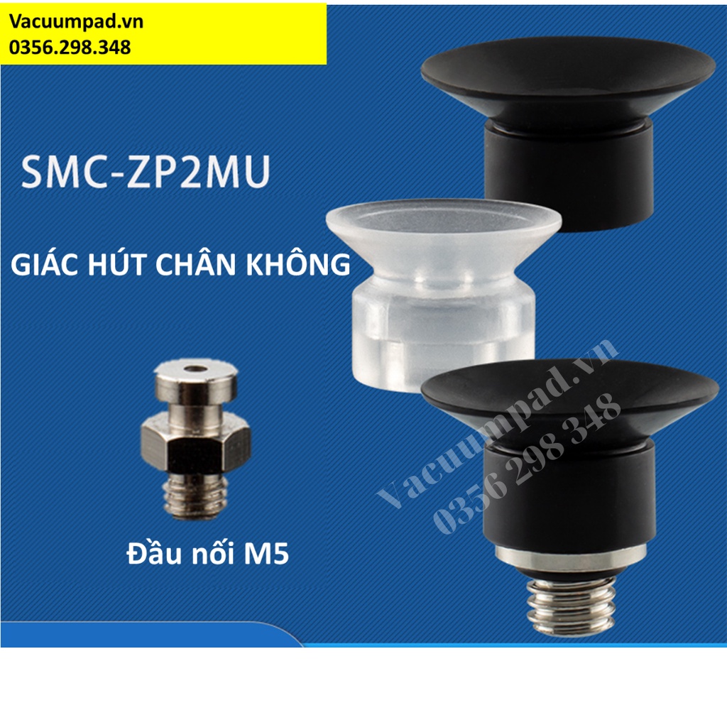 Giác hút chân không, đầu hút khí nén ZP2-B02/035/04/05/06/08/10/15MUS ...