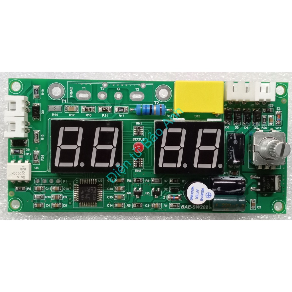 Mua Mạch timer xung kép BAE-SW202 cho máy hàn cell pin dùng biến áp giá ...