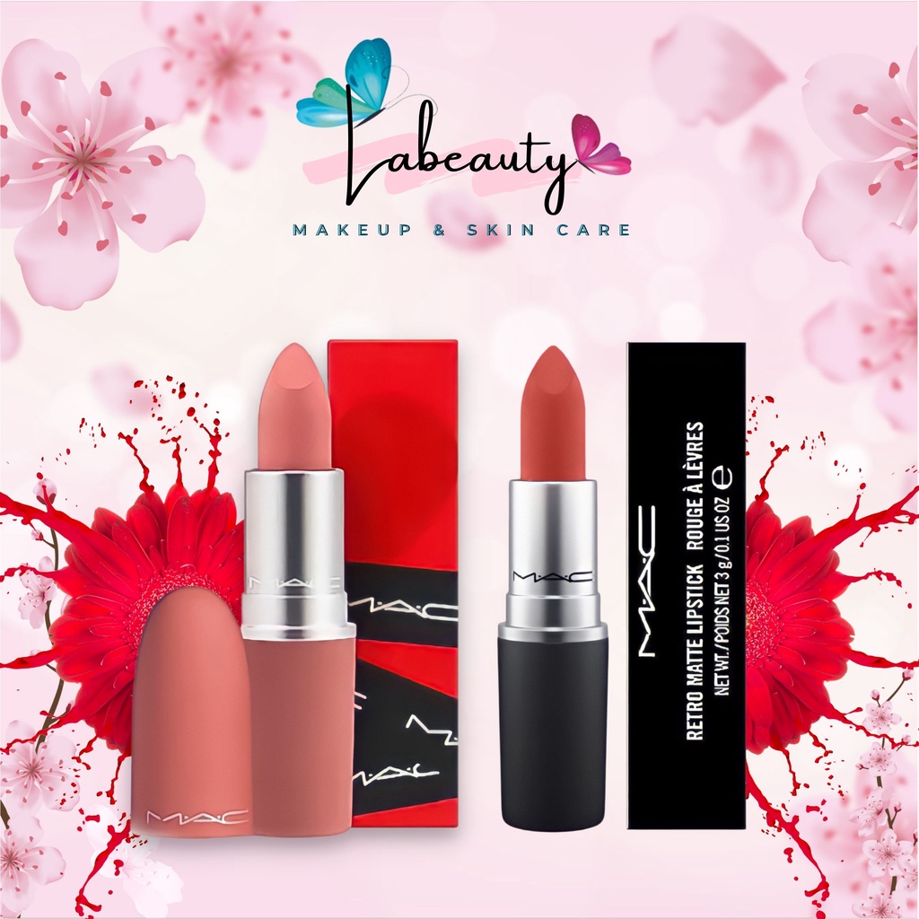 Mua Son Mac Chính Hãng, Son Mac Powder Kiss Lipstick, Rettro Matte Full ...