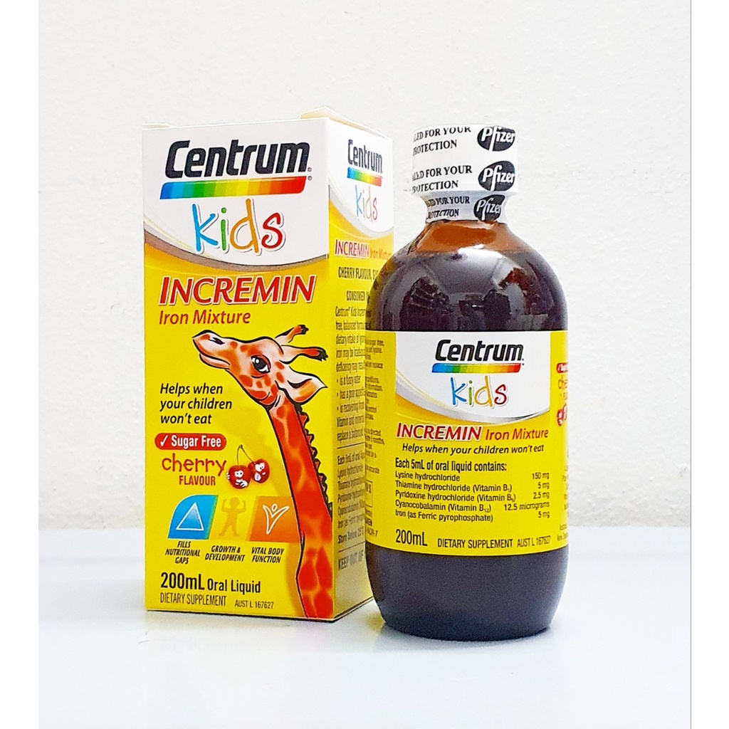 Mua Siro vitamin tổng hợp Centrum Kids Incremin Iron Mixture Dành Cho ...