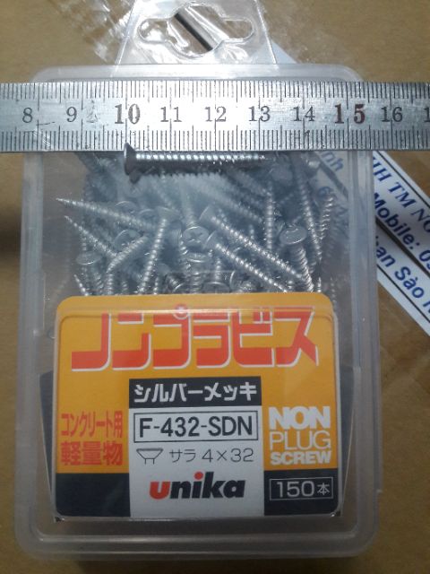Mua Vít bắt bê tông, tường Unika F432 không dùng tắc kê nhựa giá rẻ ...