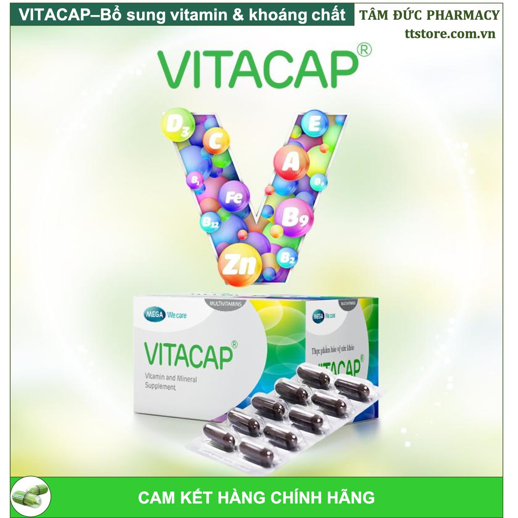 [CHÍNH HÃNG] VITACAP - Viên uống Multivitamin và khoáng chất [VITACAP ...