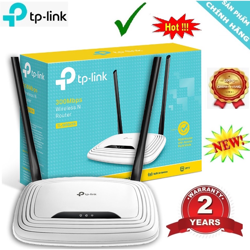 Mua Bộ Phát WiFi TPLink TL-WR841N 300Mbps Wireless N Router giá rẻ nhất ...