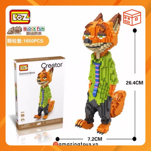 Mô hình lắp ráp Cáo Nick Zootopia - Lego Cáo Nick Zootopia | Shopee ...