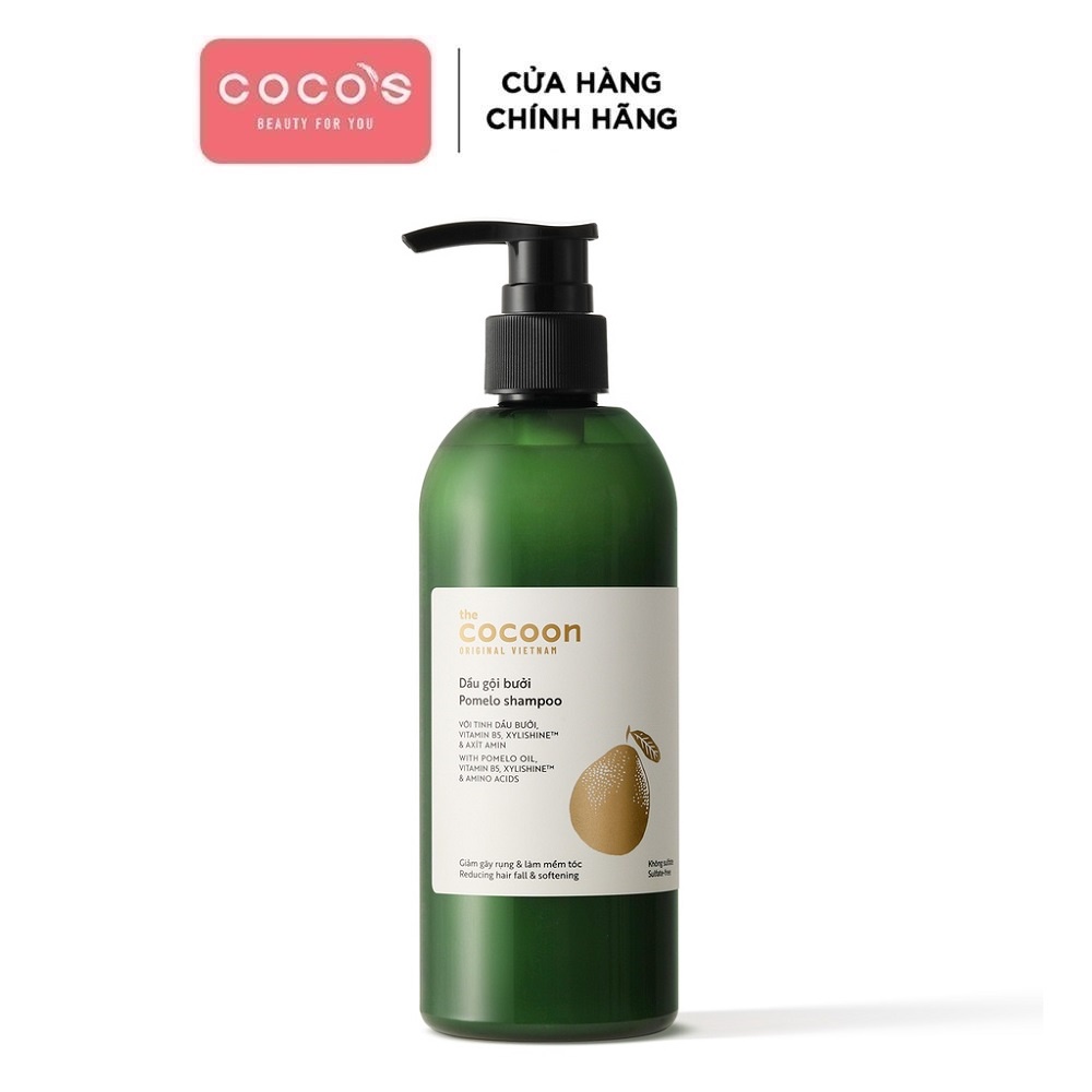 Dầu gội bưởi Cocoon giúp giảm gãy rụng và làm mềm tóc 310ml | Shopee ...