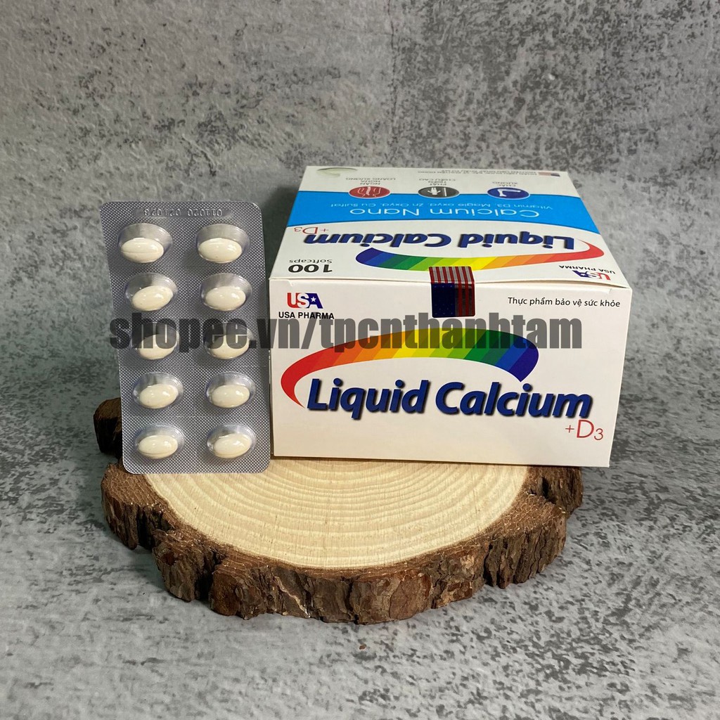 Mua Viên uống CALCIUM NANO LIQUID bổ sung canxi, vitamin và các khoáng ...