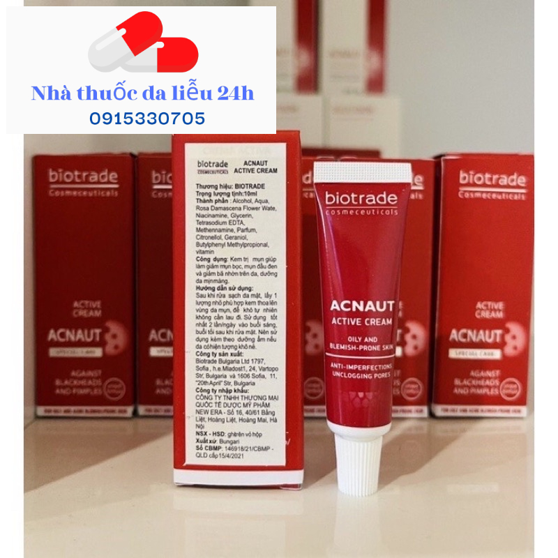 Mua Kem chấm mụn Biotrade Acnaut Active Cream mini 5ml giá rẻ nhất ...