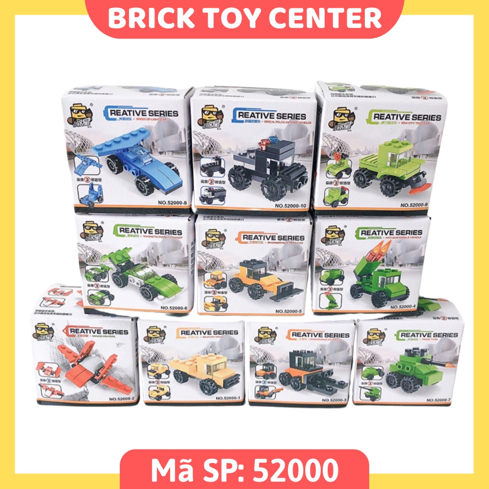 Mua Đồ chơi xếp hình cho bé mô hình lego xe tăng máy bay tàu chiến xe ...