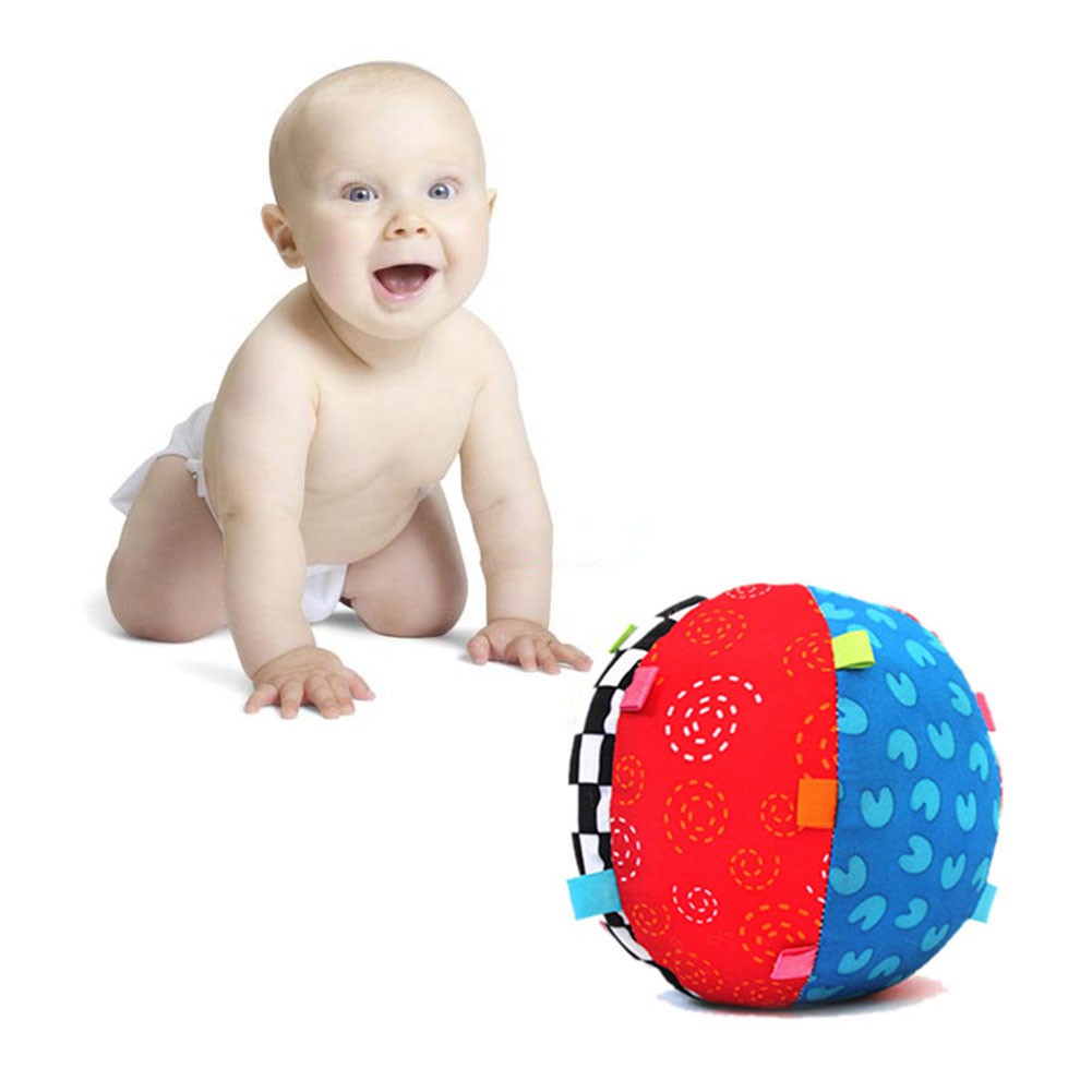 Hand Bell Ball Newborn Bed Rattle Large Colorful Cloth Ball – Đồ chơi ...