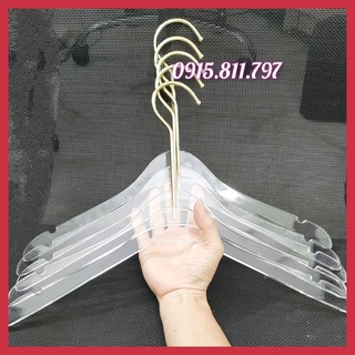 Moc treo quan ao - móc mika trong suốt treo quần áo sang chảnh,kích ...