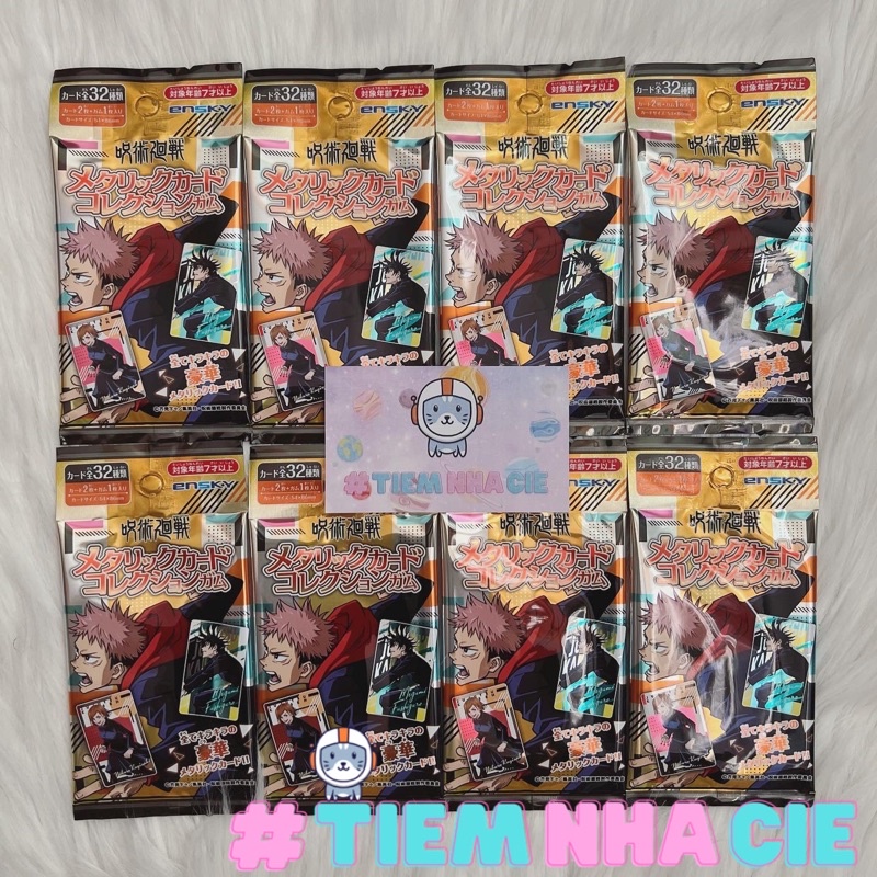 Mua [SẴN] Thẻ nhân phẩm JJK Jujutsu Kaisen Chú Thuật Hồi Chiến clear ...