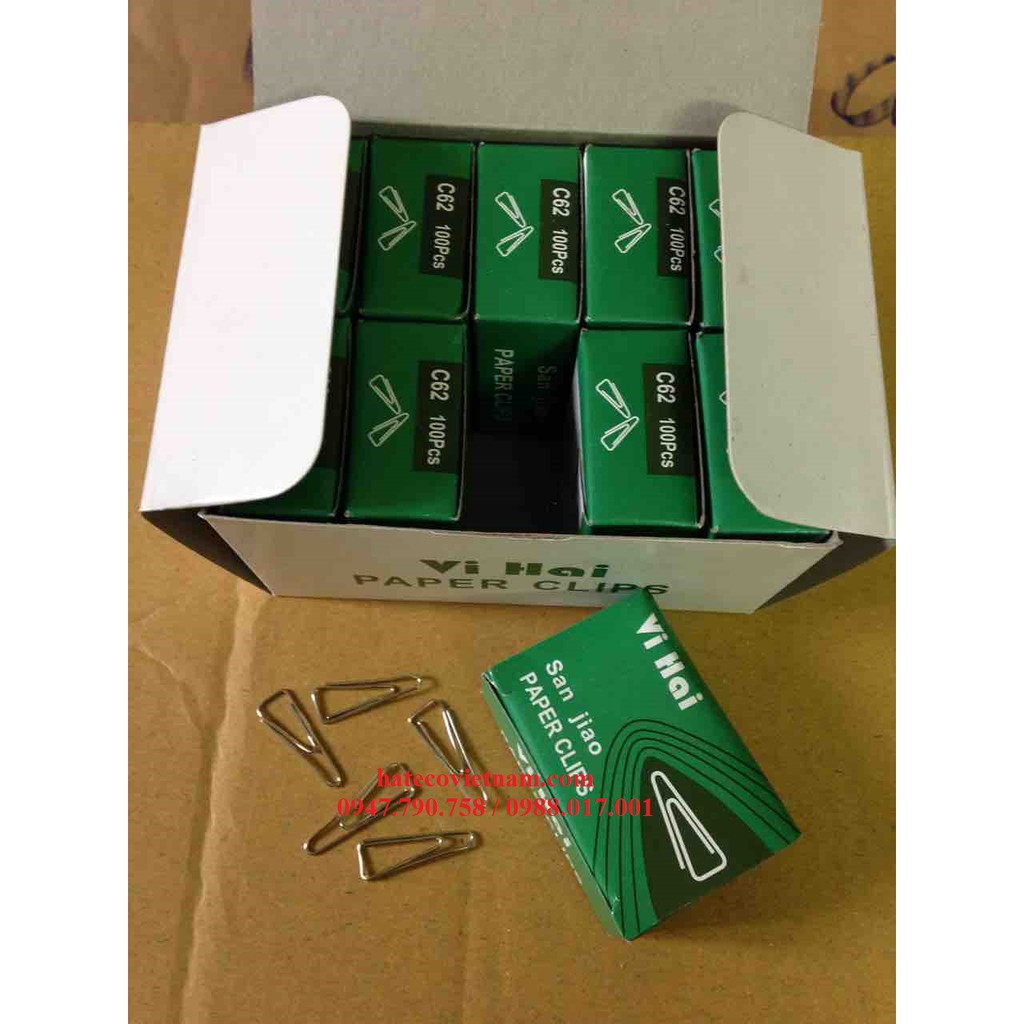 10 hộp Ghim cài C62 - Ghim cài tam giác - Cài Inox | Shopee Việt Nam