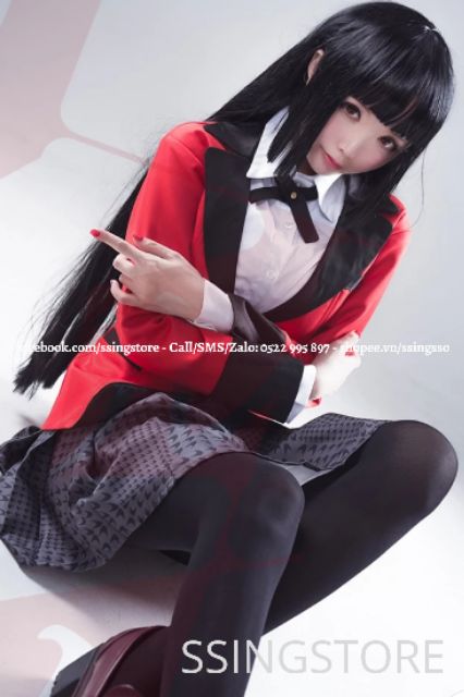 Mua Set COSPLAY Jabami Yumeko nhân vật trong Kakegurui( Hàng order ...