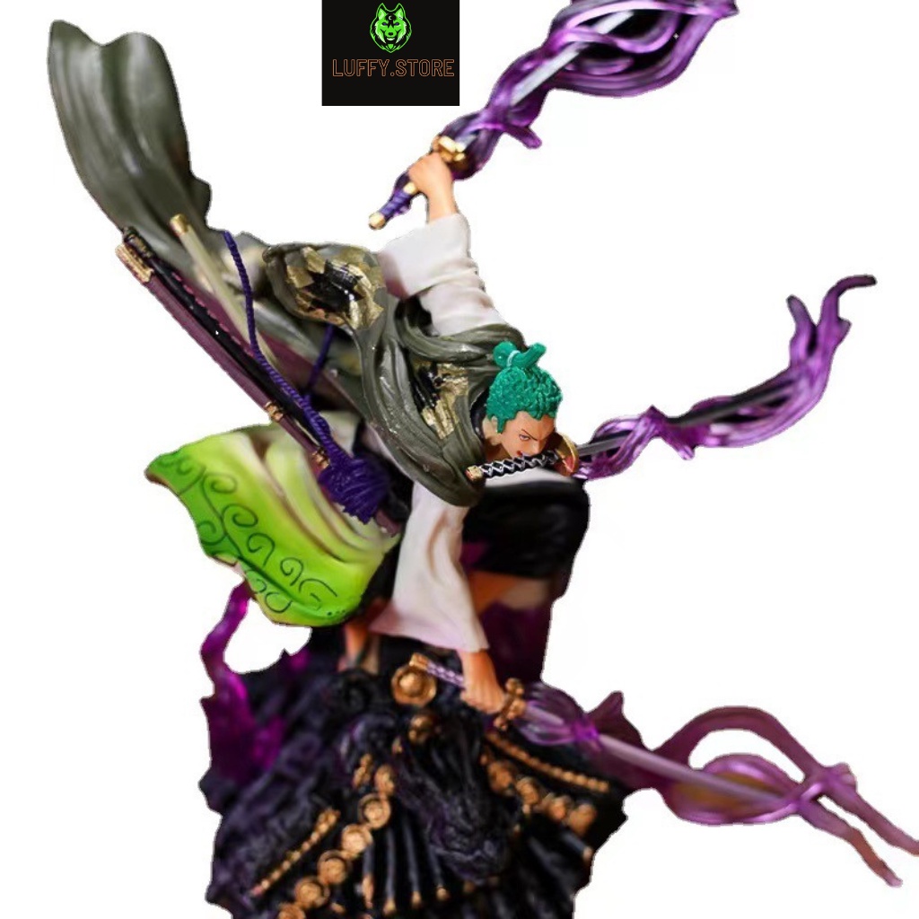 Mua Mô hình one piece Rozo Wano quốc mặc kimono trên mái nhà cao dùng ...