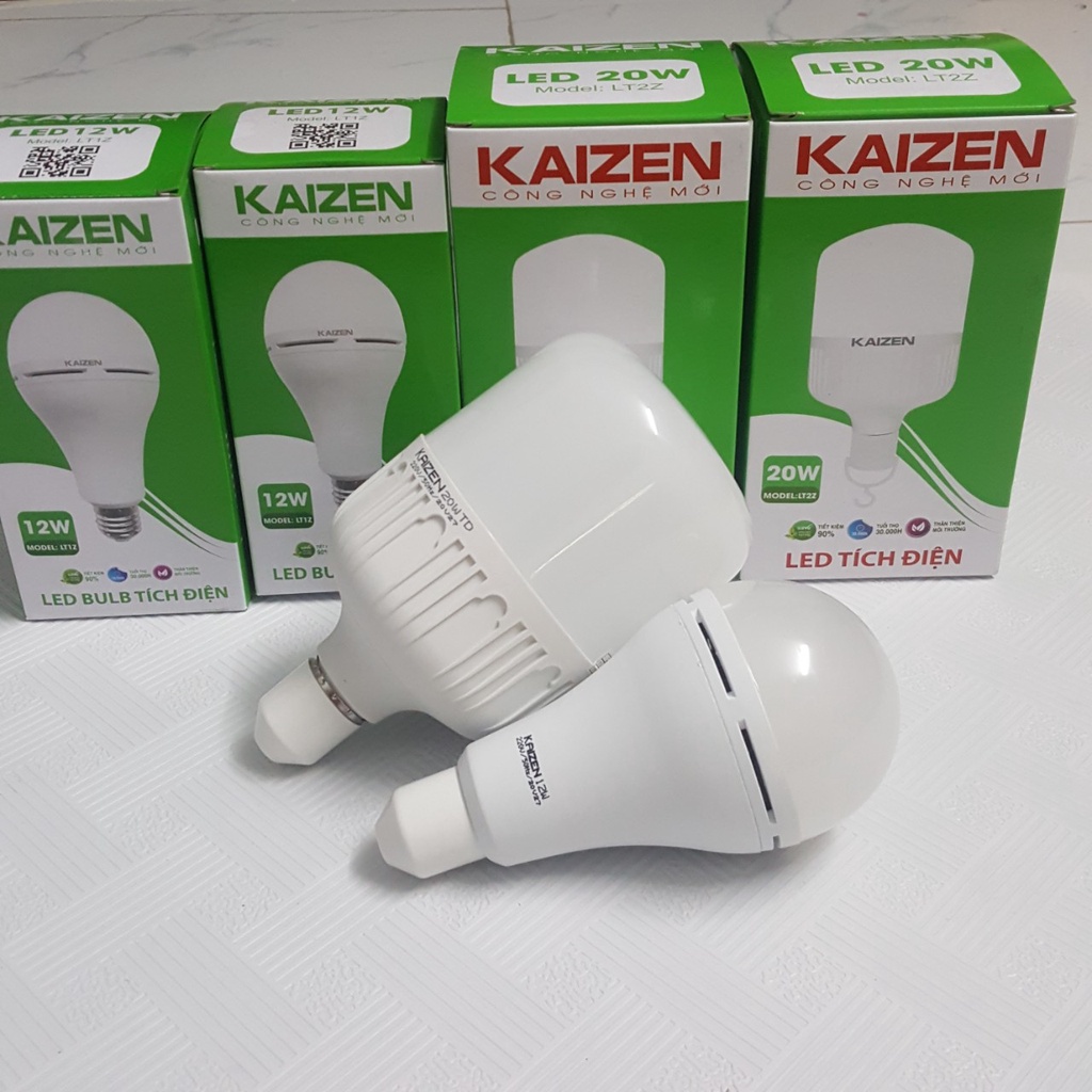 Mua Bóng LED bulb tích điện 12W, 20W KAIZEN (hàng công ty) giá rẻ nhất ...