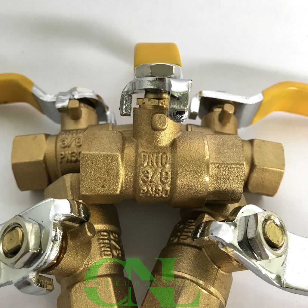 Mua Van đồng bi ITALY DN10 3/8 - Ren 17mm -Van bi tay gạt khoá nước ...