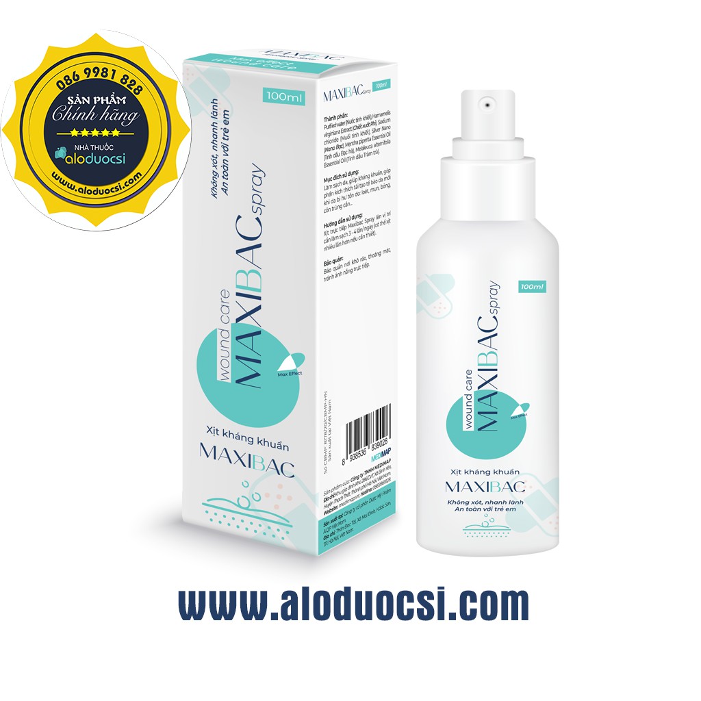 Xịt MaxiBac Spray 100ml – Chính hãng | Shopee Việt Nam