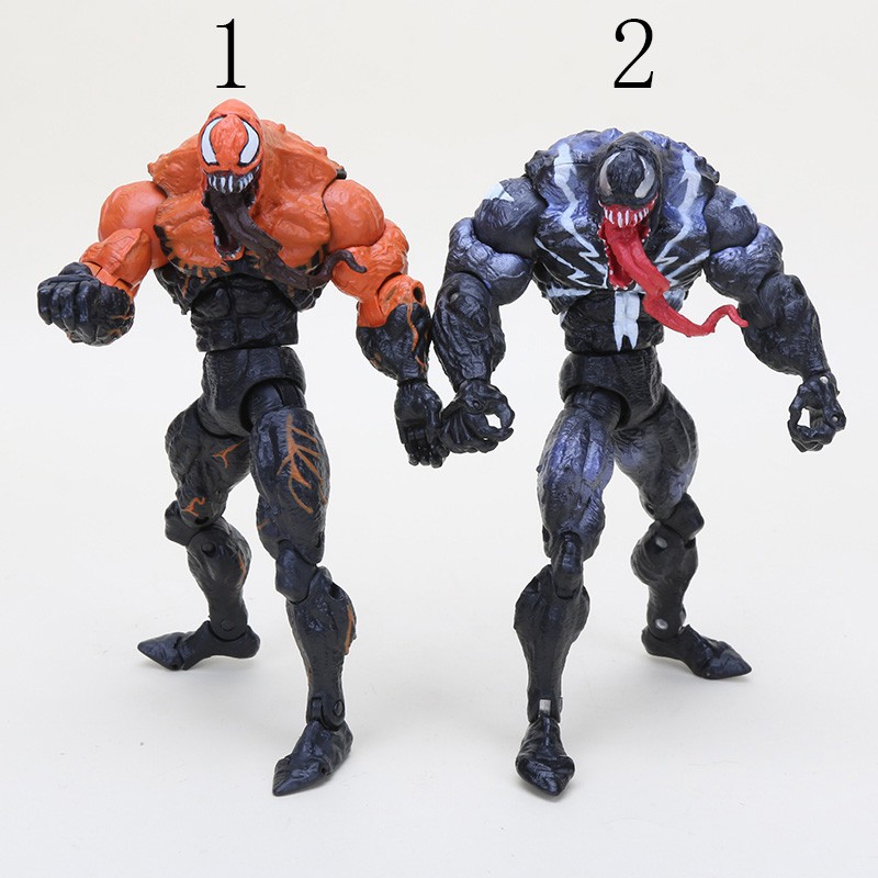 Bộ mô hình Spider Man Venom VS Riot bằng PVC 16cm làm quà giáng sinh ...