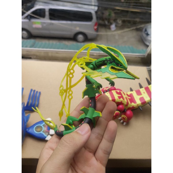 Mua Mô hình weather trio primal groudon, primal kyogre, mega rayquaza ...