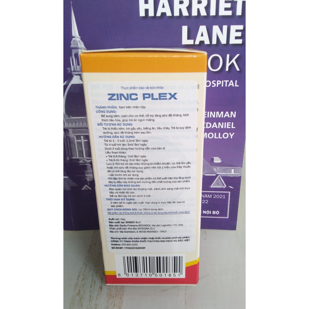 Mua ZINC PLEX- THỰC PHẨM BỔ XUNG KẼM, LYSIN, SELEN GIÚP BÉ TĂNG ĐỀ ...