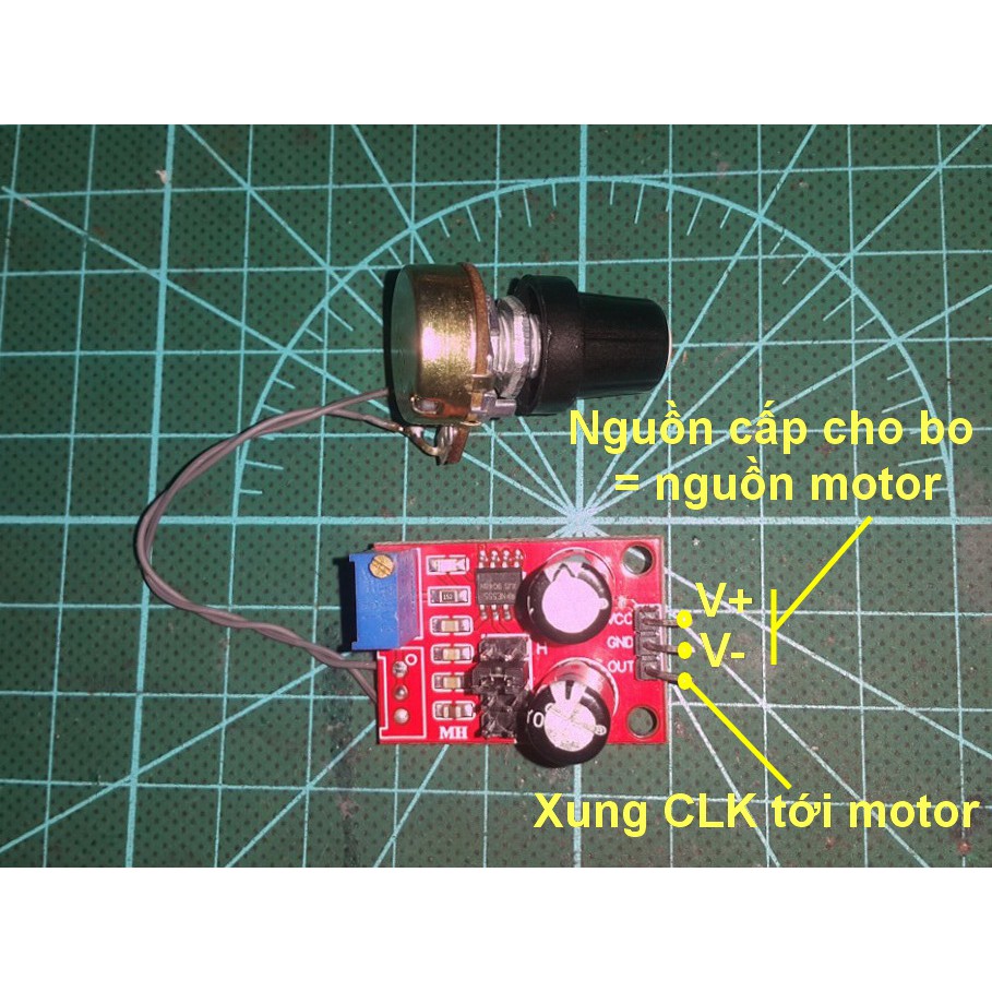 Mua Mạch tạo xung clock điều khiển motor không chổi than BLDC, có VR ...