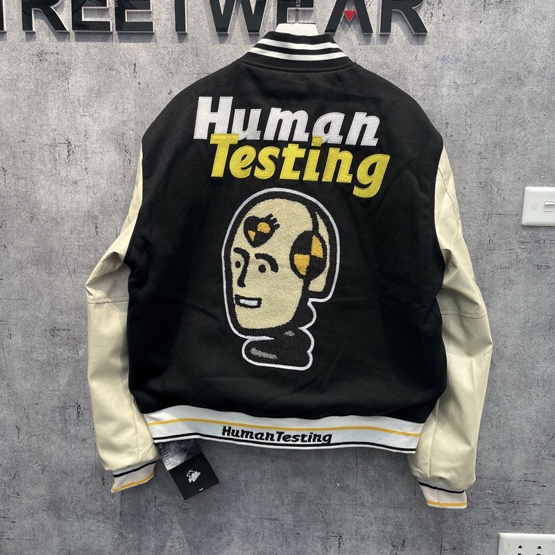 Mua - Áo Khoác Human Made x Asap Rocky x Nigo Varsity Testing Jacket ...