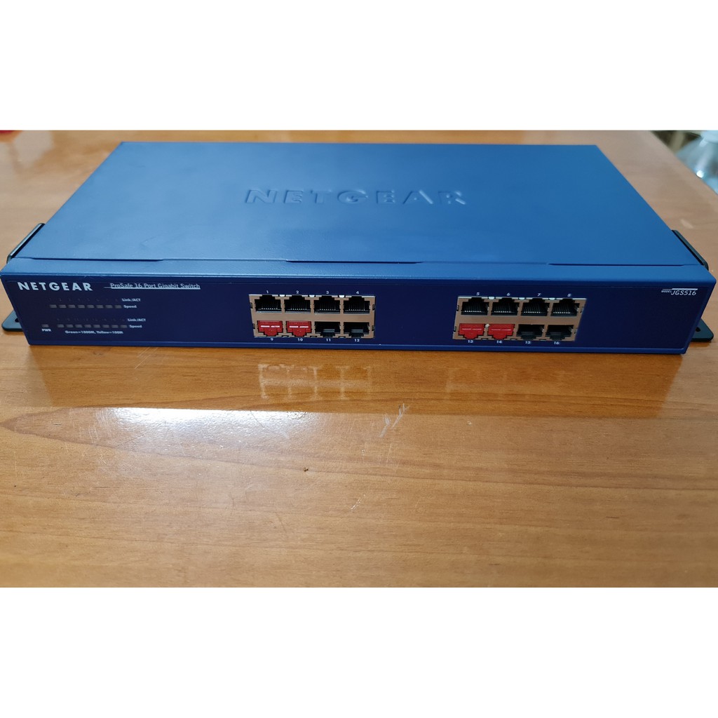 Cổng chia mạng NETGEAR JGS516 V2 16-Port Gigabit | Shopee Việt Nam