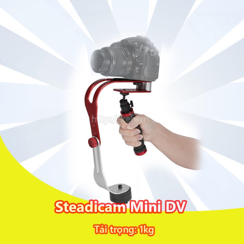 Steadicam DV Mini - Tay cầm chống rung cho Gopro, Iphone, điện thoại ...