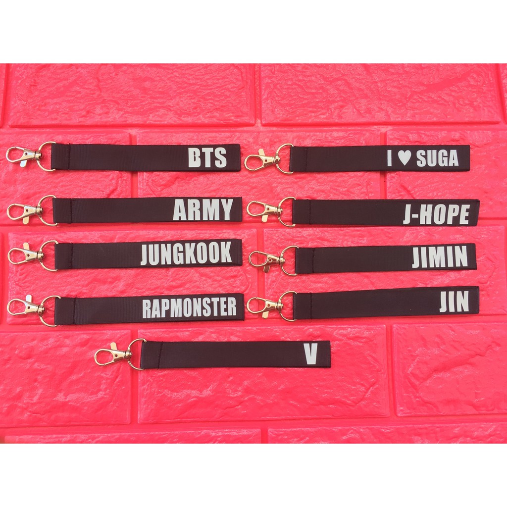 Nametag BTS (Strap BTS) | Shopee Việt Nam