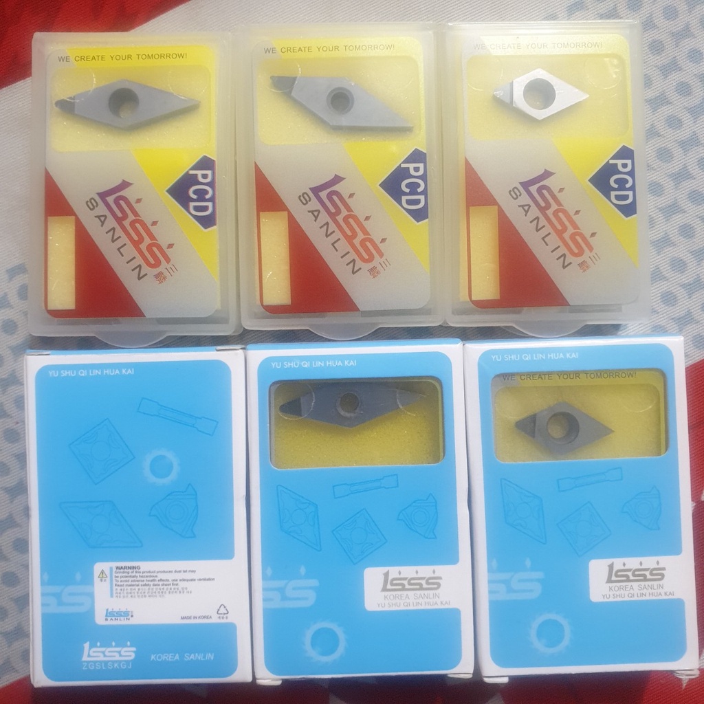 Mua Mãnh Dao Tiện PCD Kim Cương Chuyên Nhôm Bóng Lên Bảy Màu Sáng Bóng ...