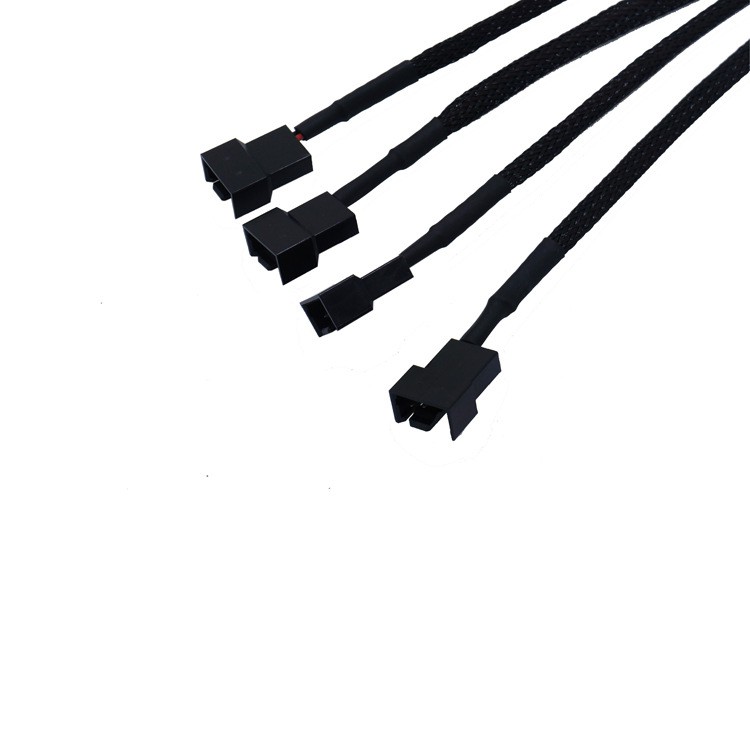 Dây cáp Molex to 4pin 1 ra 4 - Dùng được cho chân 3pin và 4pin, hỗ trợ ...