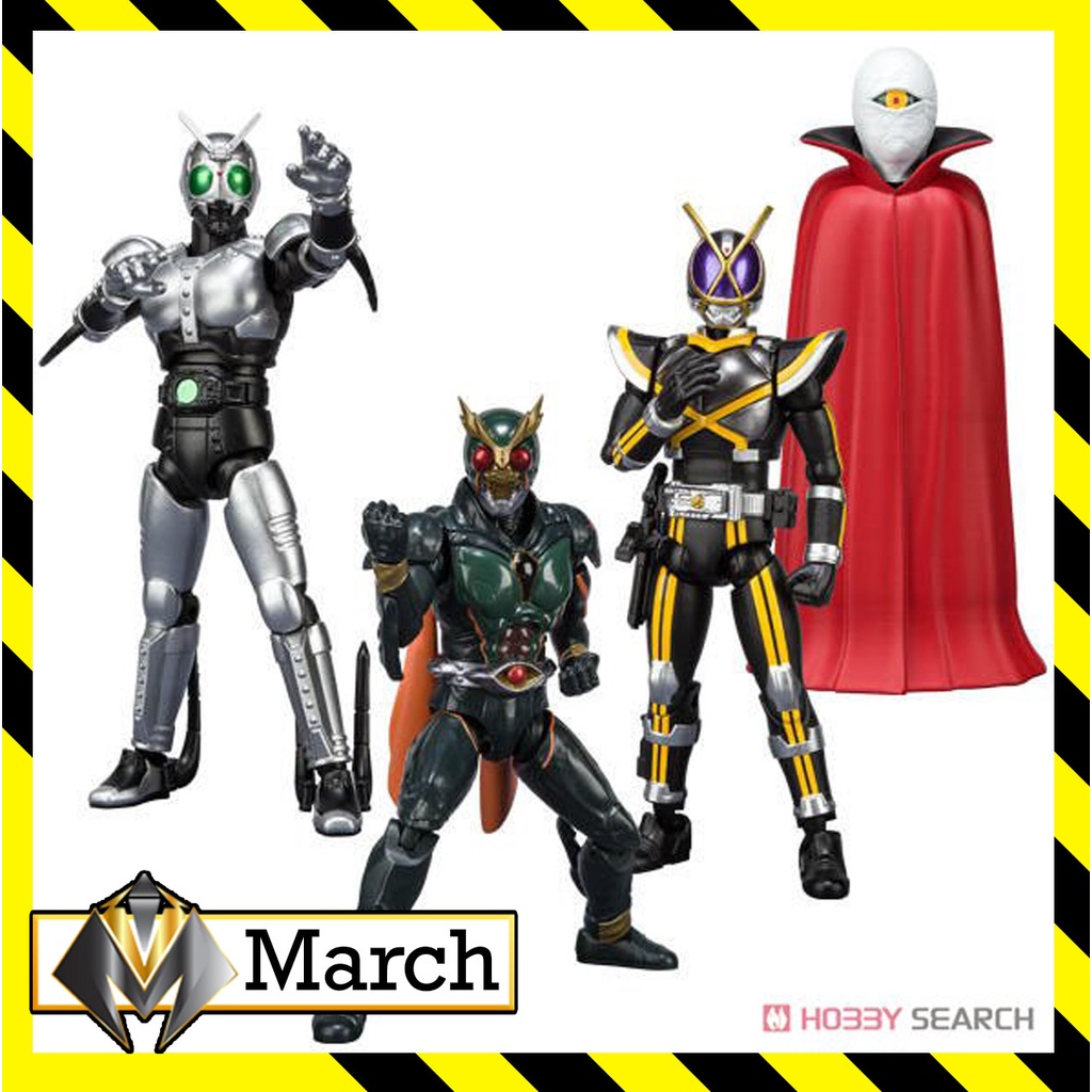 Mô hình Shodo Kamen Rider Kaixa (Faiz 555), Shadow Moon (Black), Gel ...