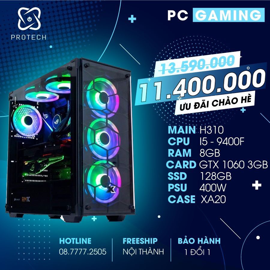 Mua Case PC Building Gaming chơi Game, Live Streamer, thiết kế đồ họa, làm văn phòng, Youtube ...