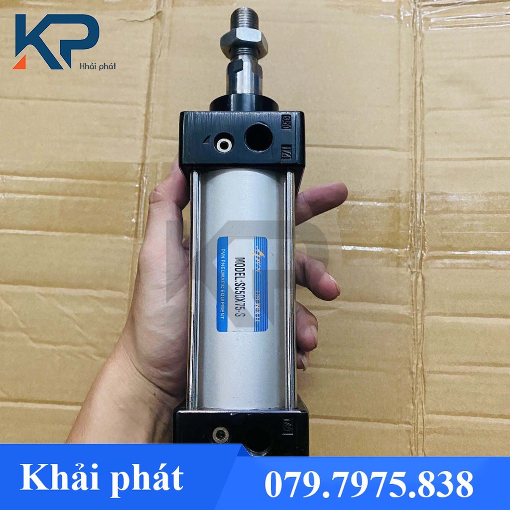 Mua Xi lanh SC 63 80 100 - Ben hơi SC – Xilanh khí nén – Xylanh vuông ...