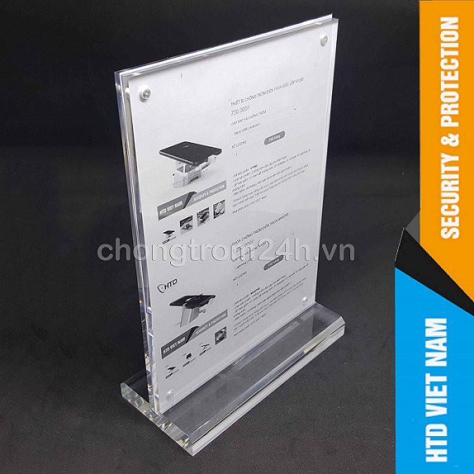 Đế mica kẹp menu, Standee mica để bàn | Shopee Việt Nam