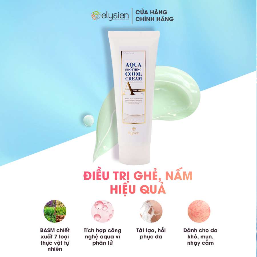 Mua Kem dưỡng ẩm thiên nhiên Aqua soothing cool cream ELYSIEN cấp ẩm ...